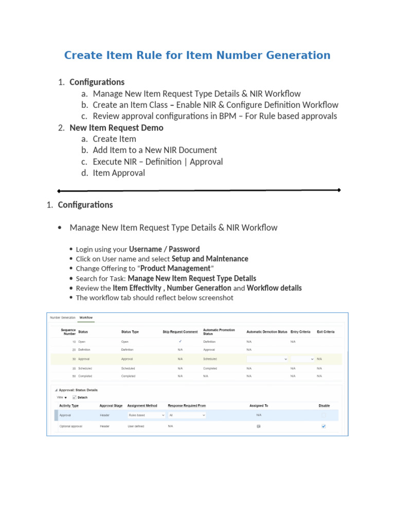 Demo - New Item Request NIR | PDF | System Software | Software