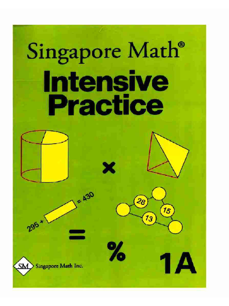 Singapore Primary Mathematics 2a Intensive Practice | PDF