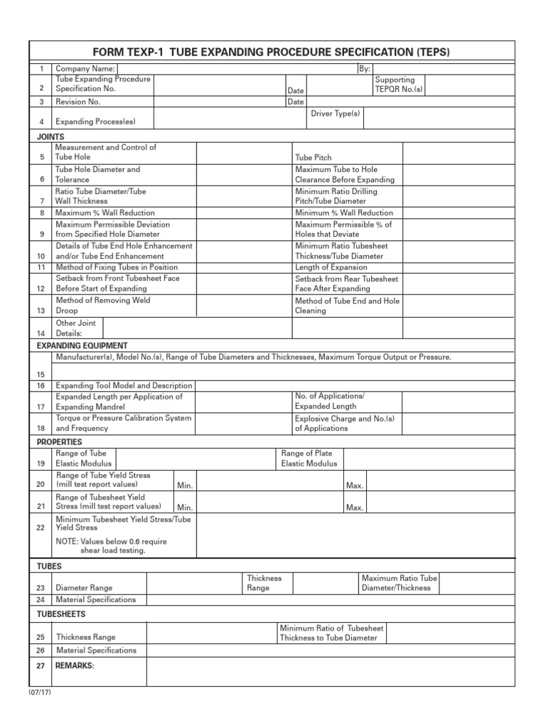 TEPS Form | PDF | Yield (Engineering) | Stress (Mechanics)