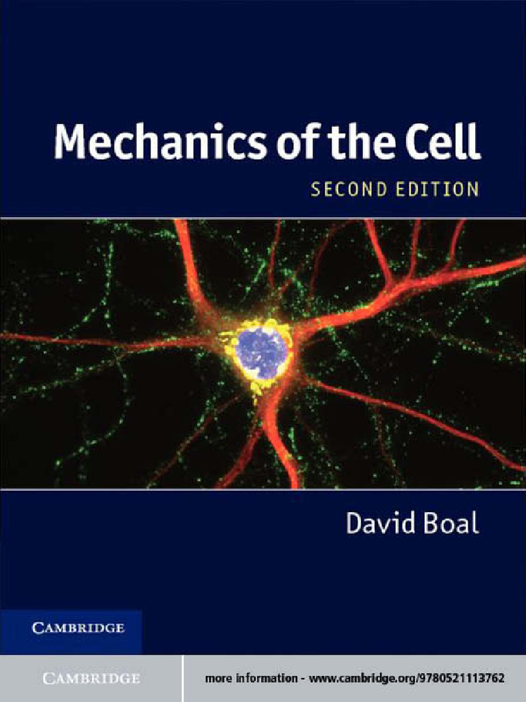 Mechanics of The Cell (PDFDrive) | PDF | Cell Membrane | Cell (Biology)