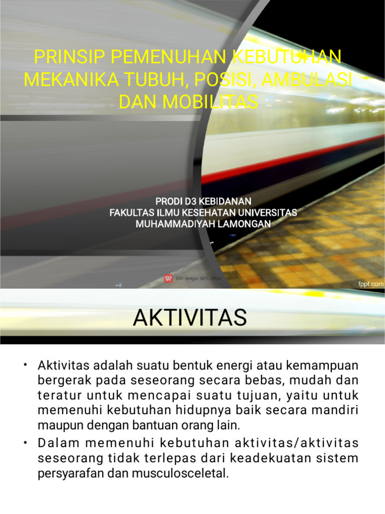 Mobilisasi Dan Ambulasi | PDF
