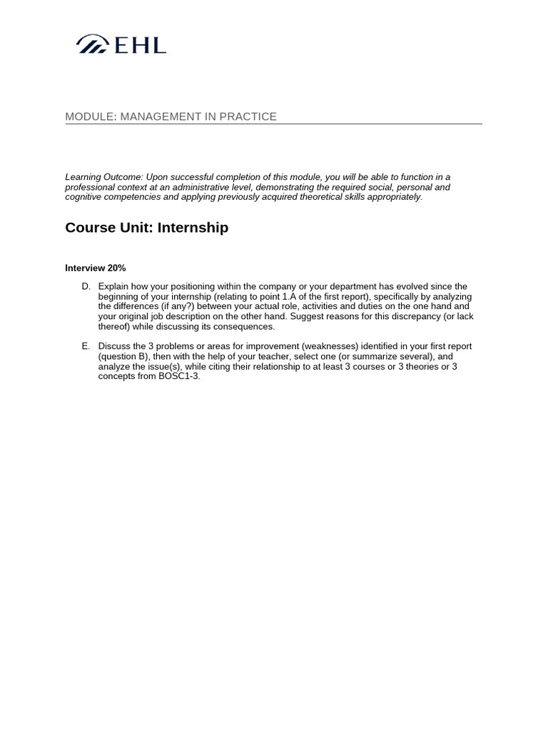 Interview Template and Instructions | PDF