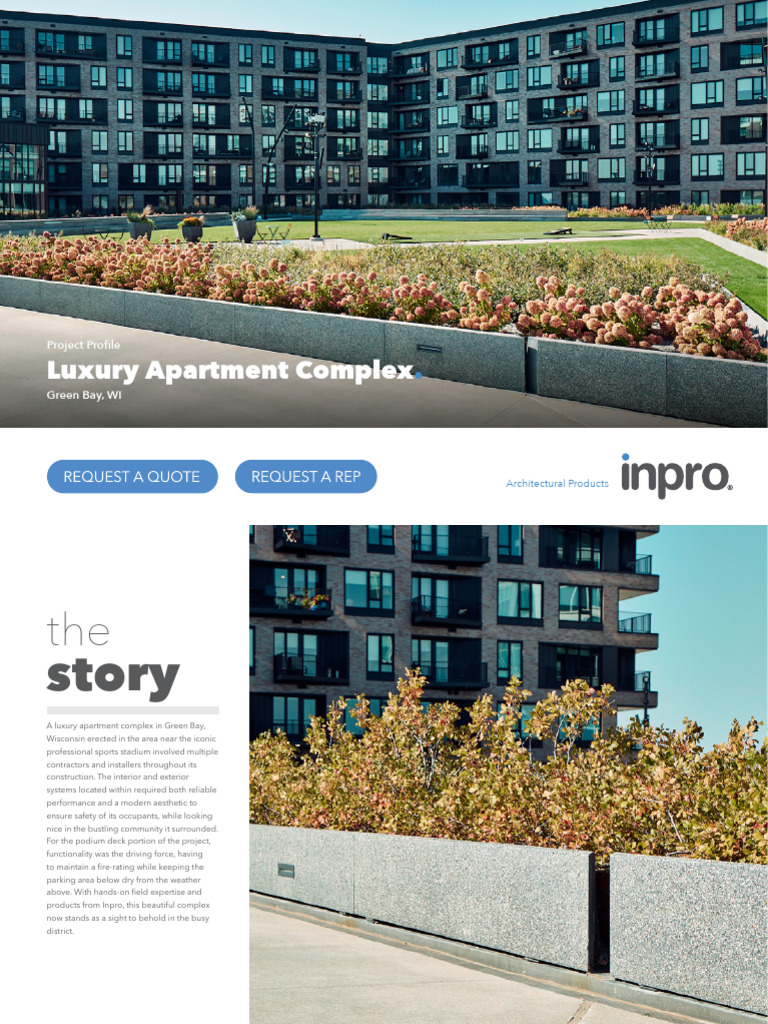 Project Profile Luxury Apartment Complex | PDF | Building | Wall