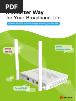 ONT HGU Brochure (HG6145D2) | PDF | I Pv6 | Communications Protocols