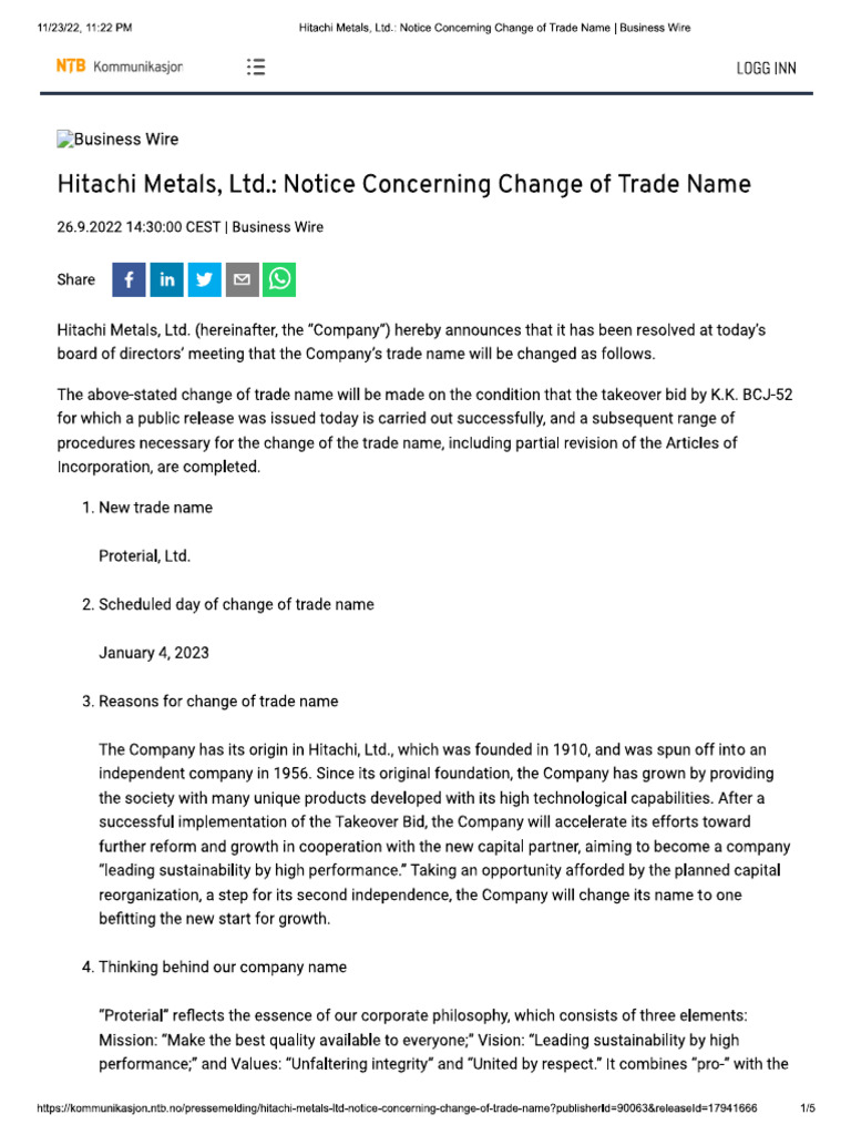 Hitachi | PDF