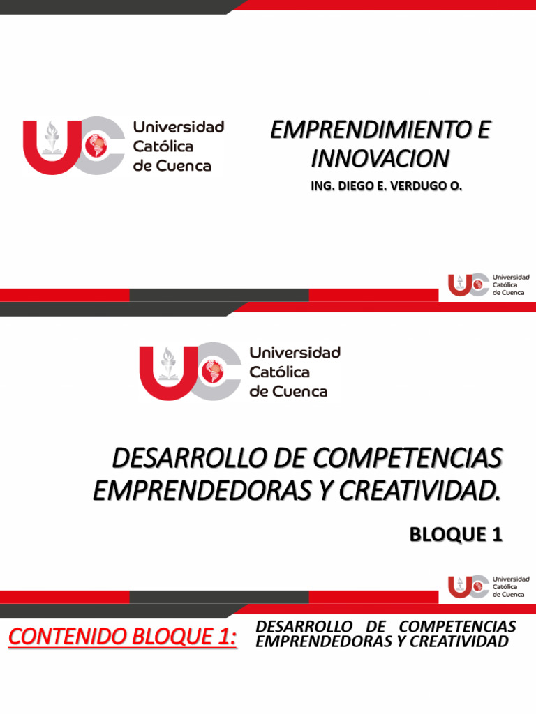 Bloque Uno Emprendimiento | PDF | Análisis FODA | Iniciativa empresarial