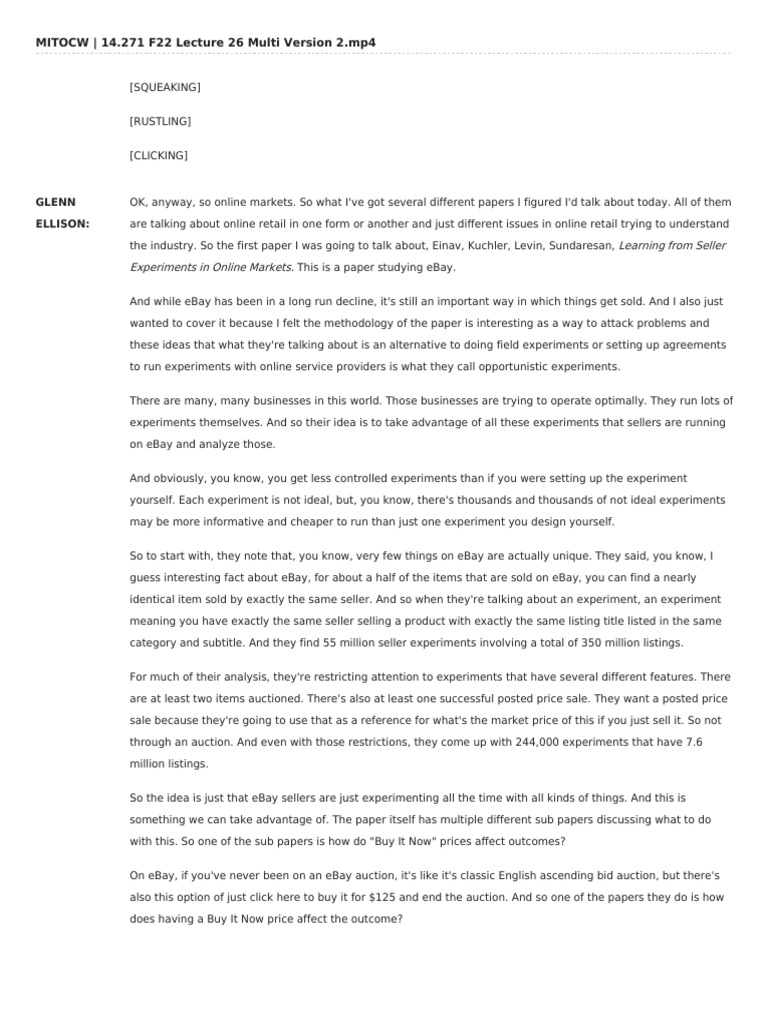 1HPo9J91EqqYjVHM7bjzg4ql9Hj9bFC3T Transcript | PDF | Auction | Monopoly