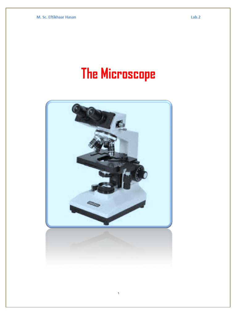 microscope (Repaired) (2) | PDF | Microscope | Electron Microscope