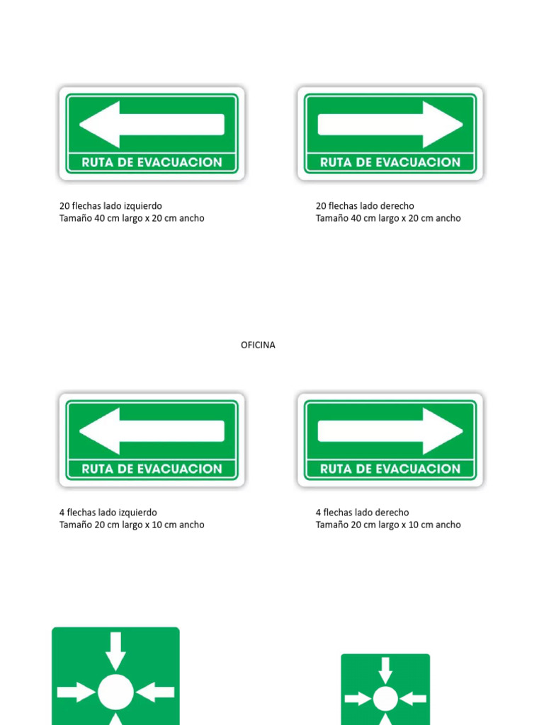 Señalización y Seguridad en Oficina | PDF