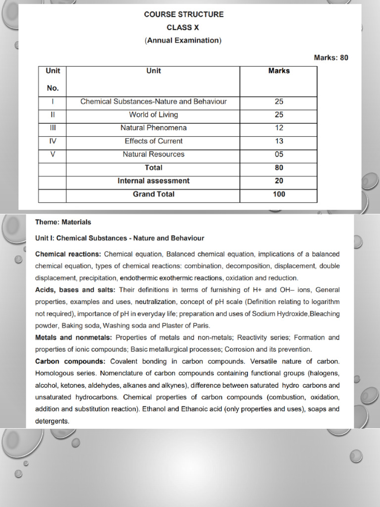 Grade 10 Chapter 1 Chemical Reactions and Equations | PDF | Redox ...