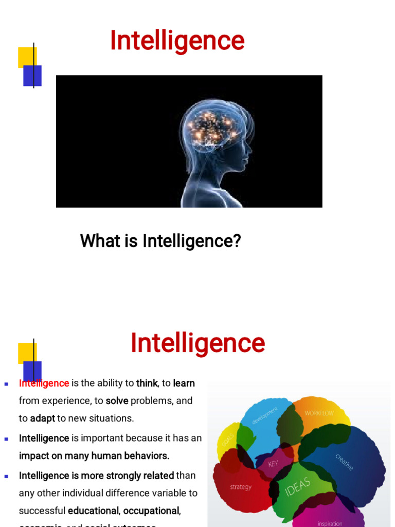 7. Intelligence | PDF | Intelligence Quotient | Creativity