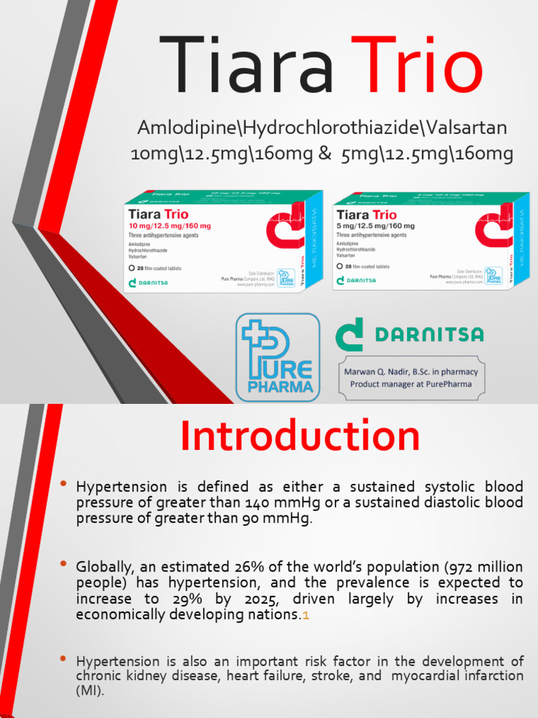 Tiara Trio: Hypertension Treatment Overview | PDF | Hypertension ...