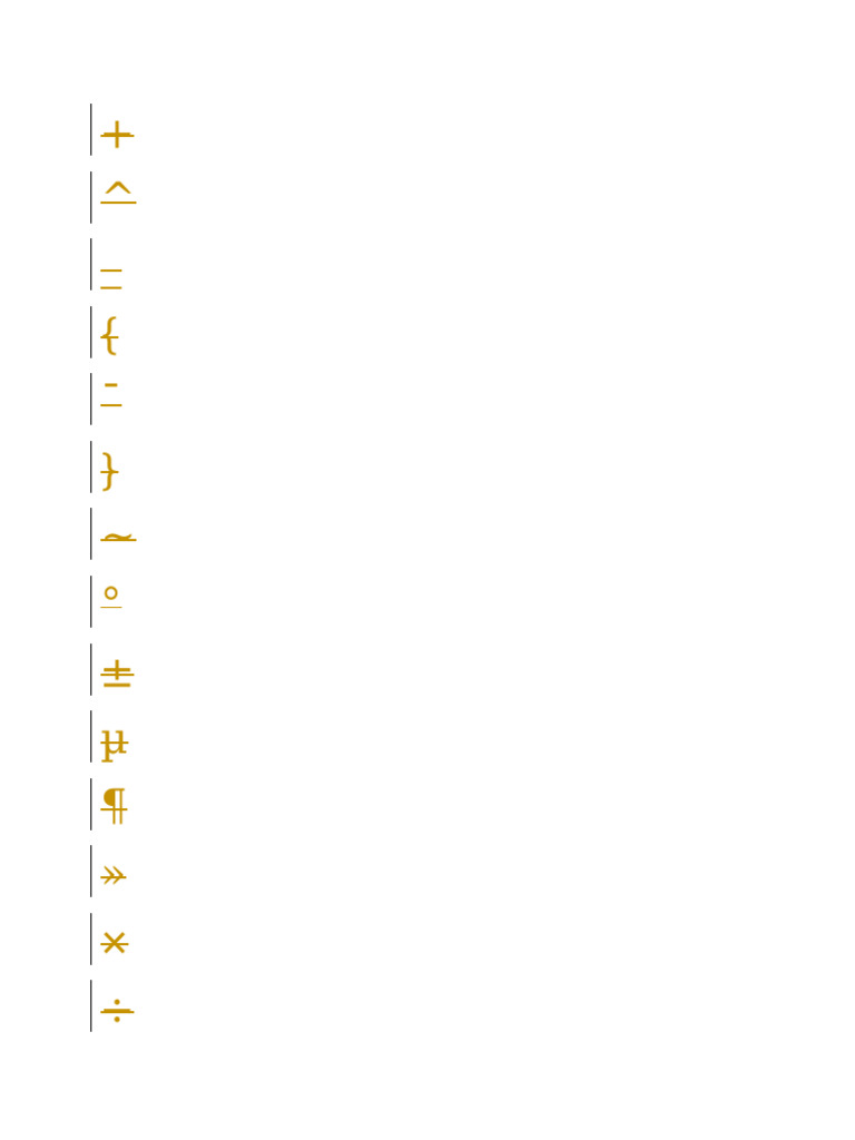 All Symbols | PDF