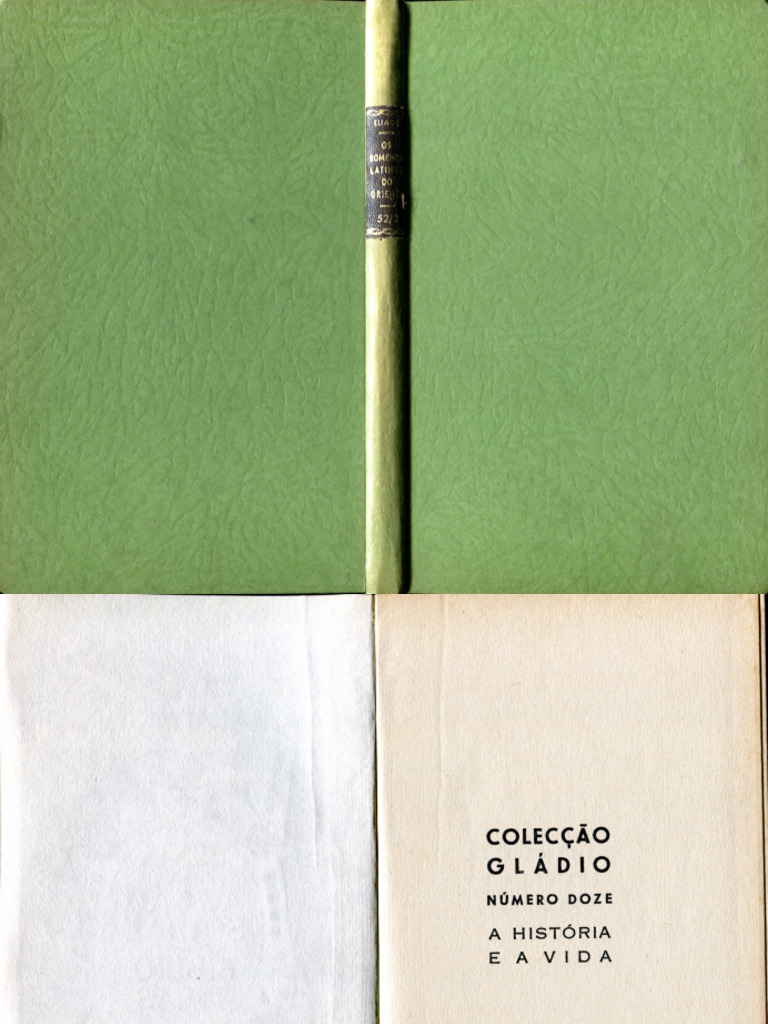 Mircea Eliade Os Romenos Latinos Do Oriente Livraria Classica Editora ...