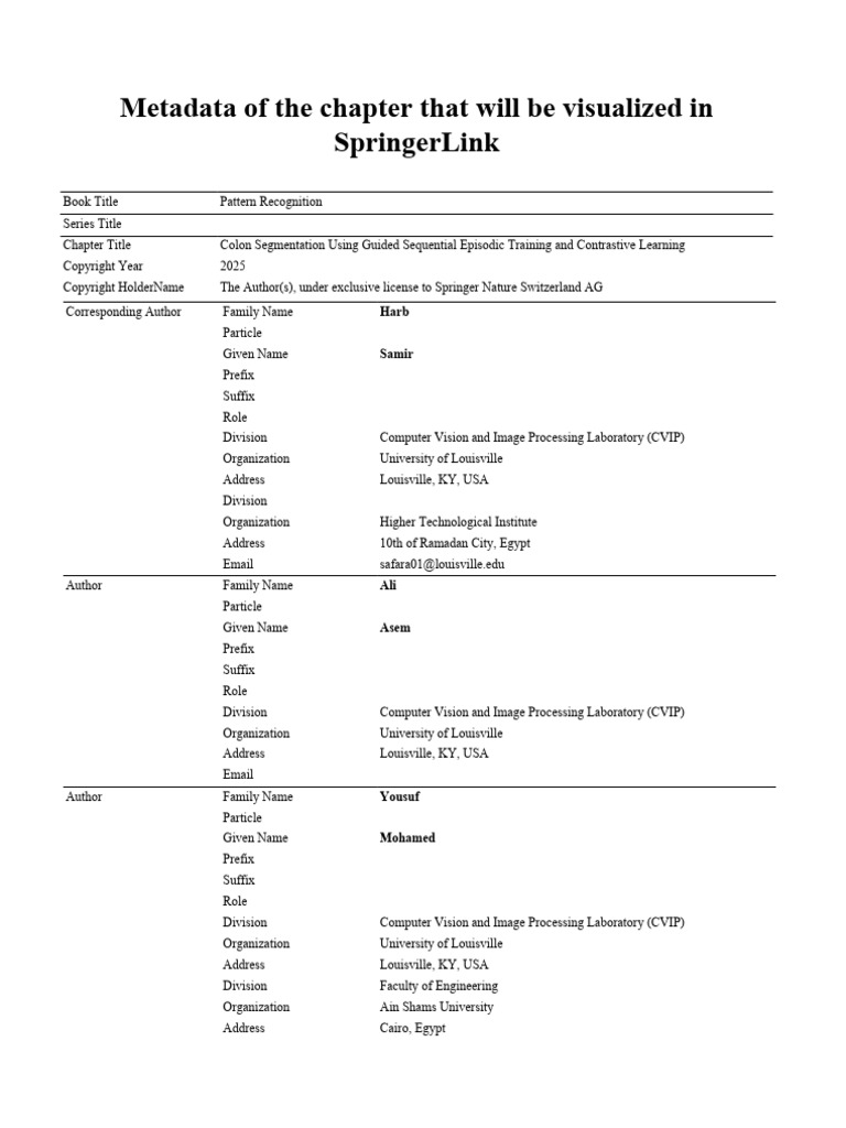 Colon Segmentation Using Guided Sequential Episodic Training and ...