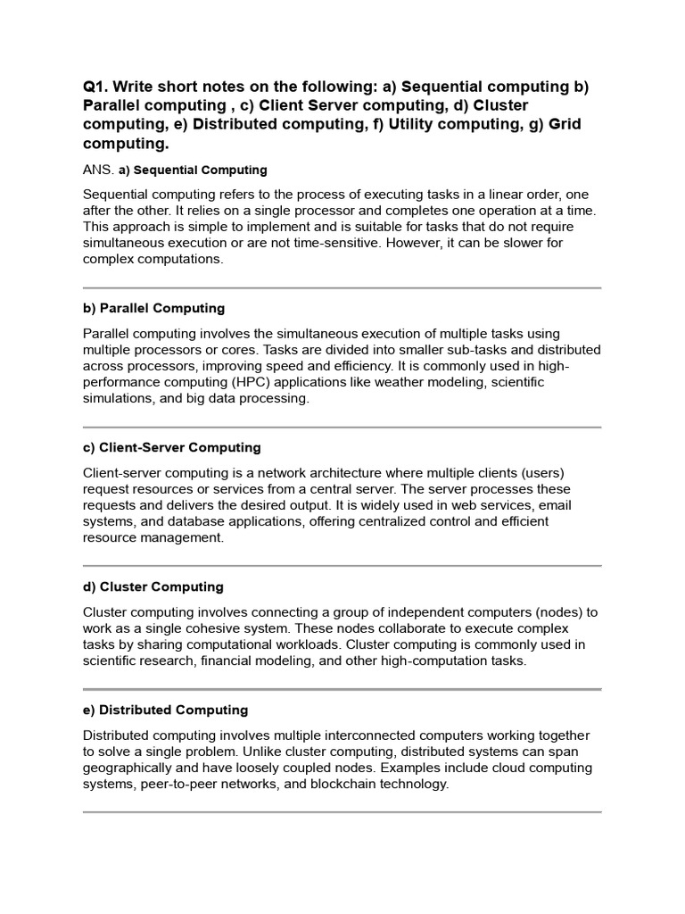 CC assignment 1 | PDF | Cloud Computing | Computer Cluster