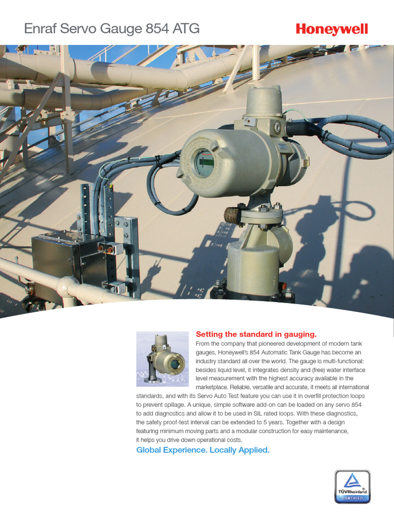 Technical Specifications 854ATG En | PDF | Calibration | Density