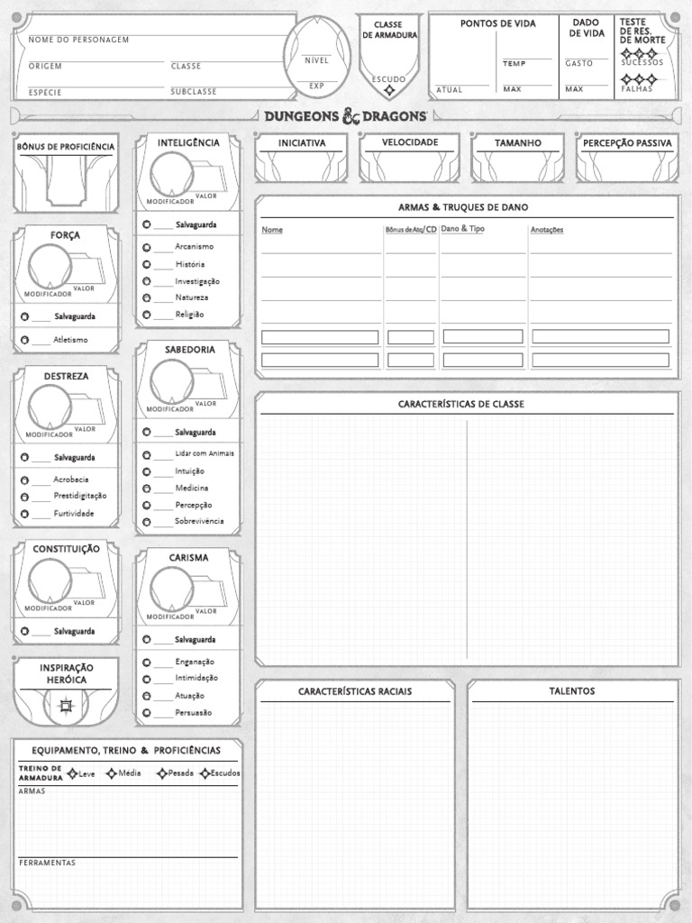 ping ficha_merged | PDF | D20 System | Gary Gygax Games