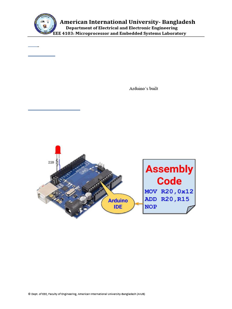Lab Manual MES Experiment 5 | PDF | Arduino | Microcontroller