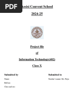 10th IT (402) Refrence Project File 2024-2025 | PDF | Databases ...