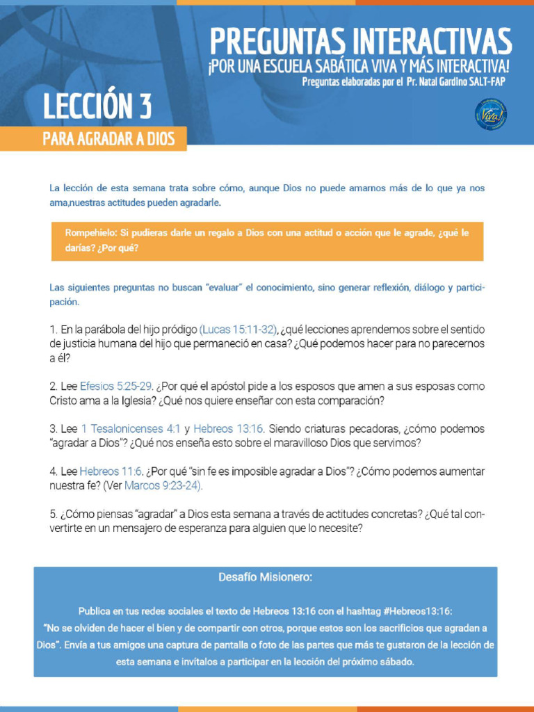 Lección 3 | PDF