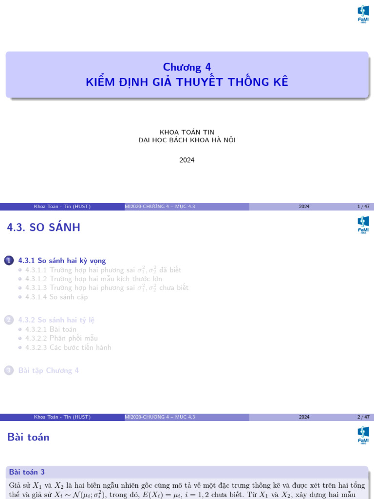 MI2021 Chap4 4.3 FAMI | PDF