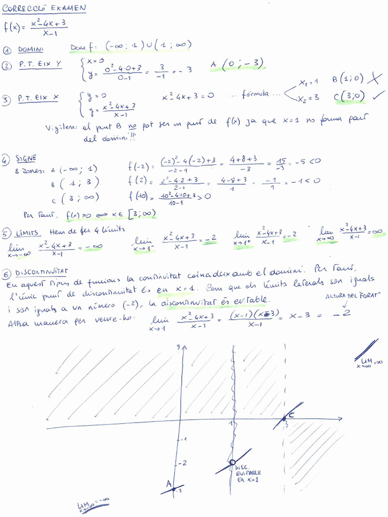 Correz Verifica T1 Funzione Razionale | PDF