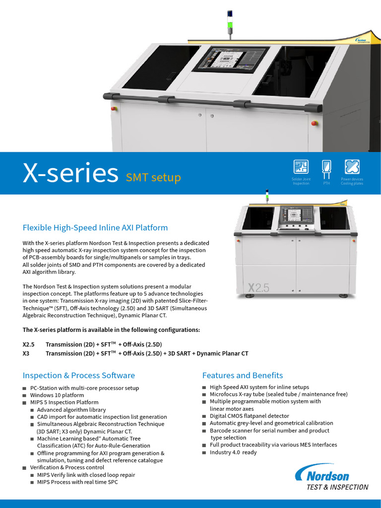X series SMT Datasheet EN | PDF | Electrical Engineering | Computer ...