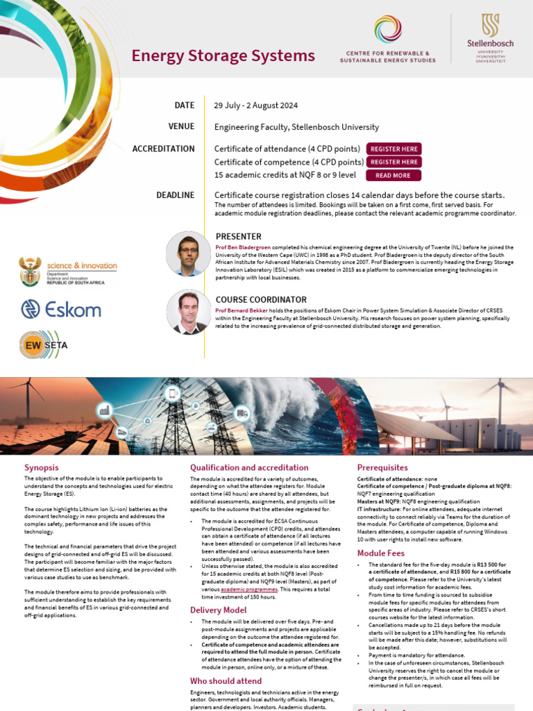 Energy Storage Systems Brochure | PDF