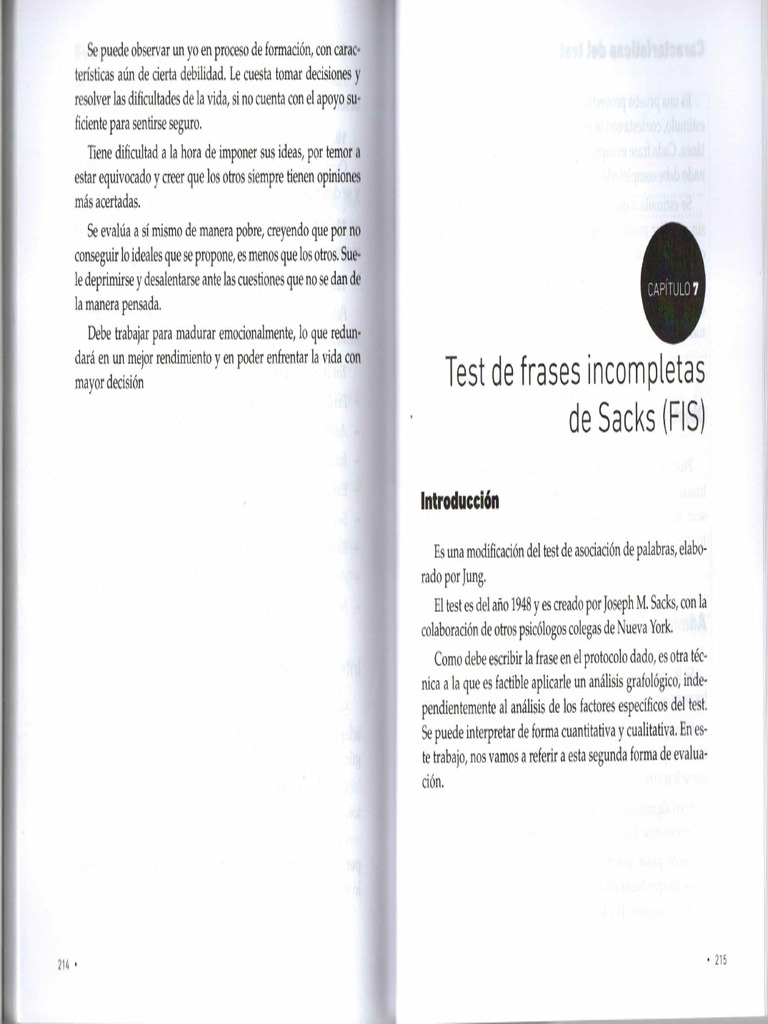 Test de Sack | PDF
