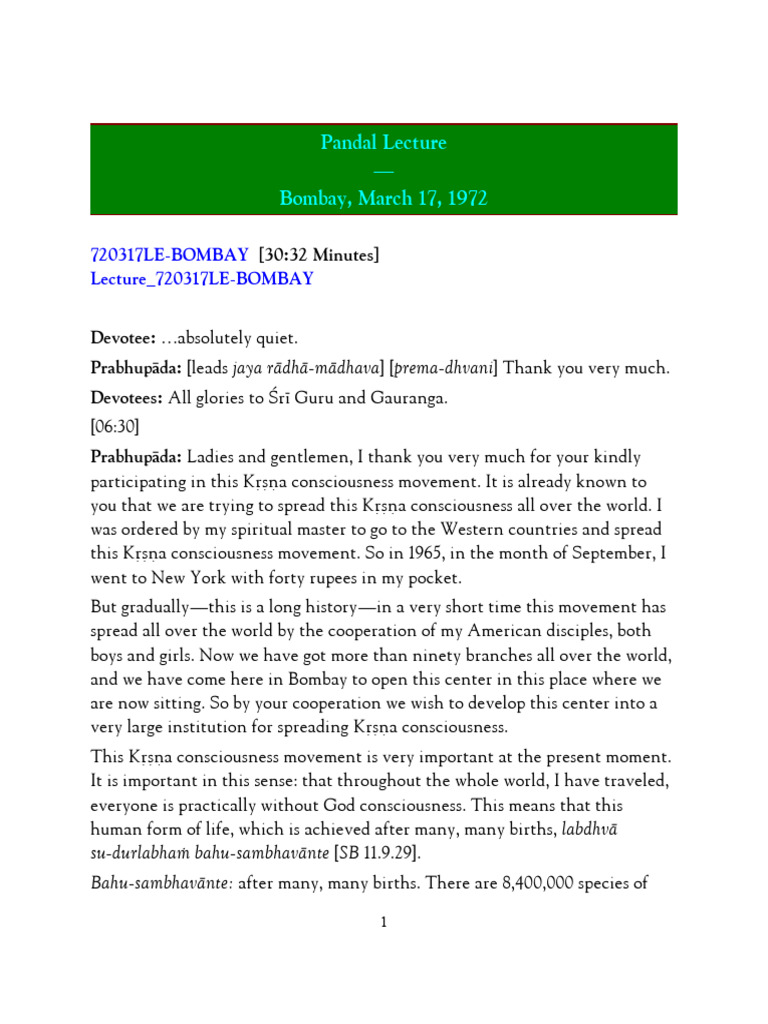 720317le Bombay | PDF | Soul