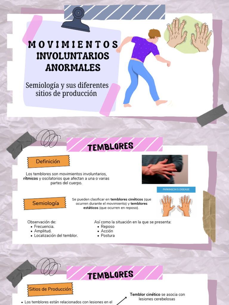 Movimientos Anormales | PDF | Ganglios basales | Distonia