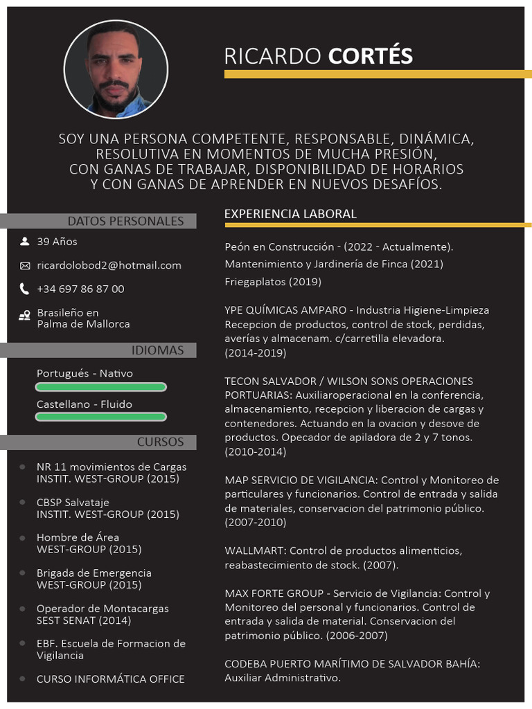 Cv Ricardo Cortes 1 | PDF