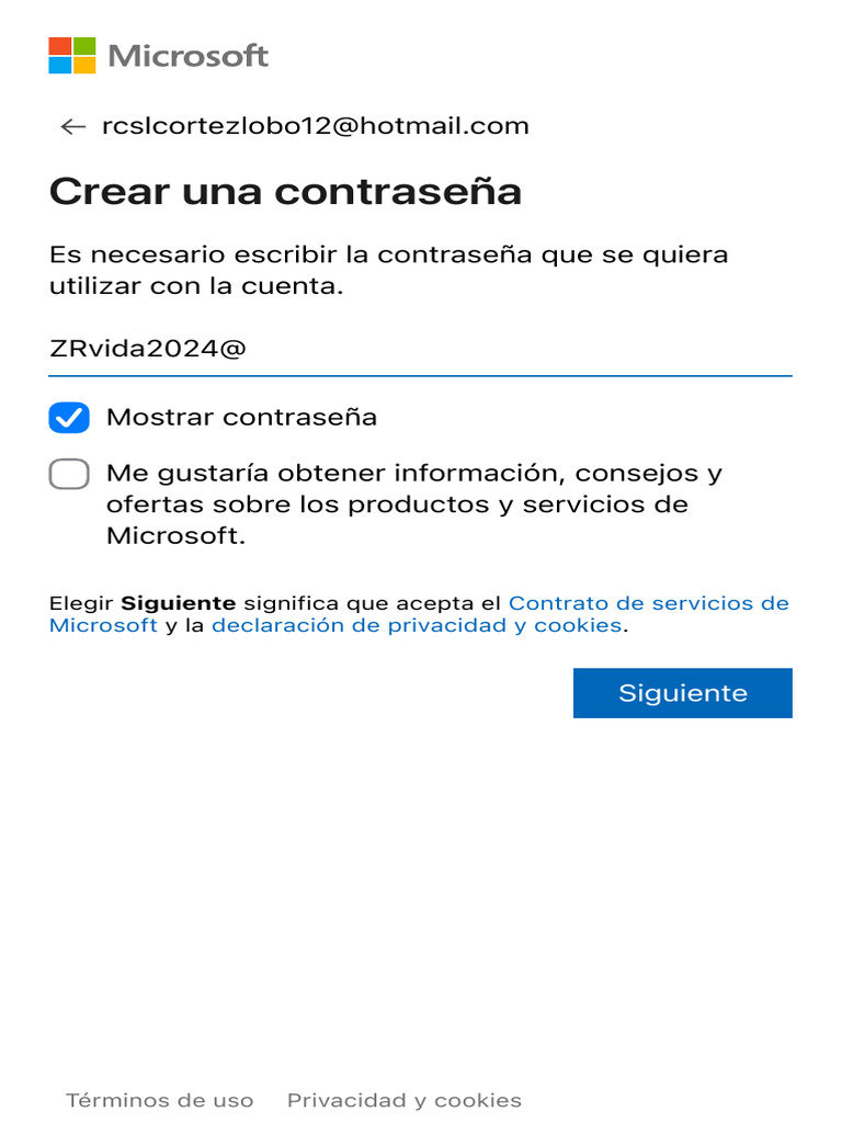 Crear una contraseña | PDF