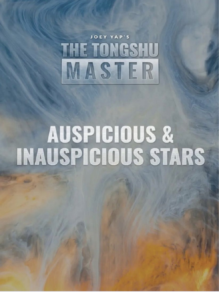 Auspicious & Inauspicious Stars | PDF