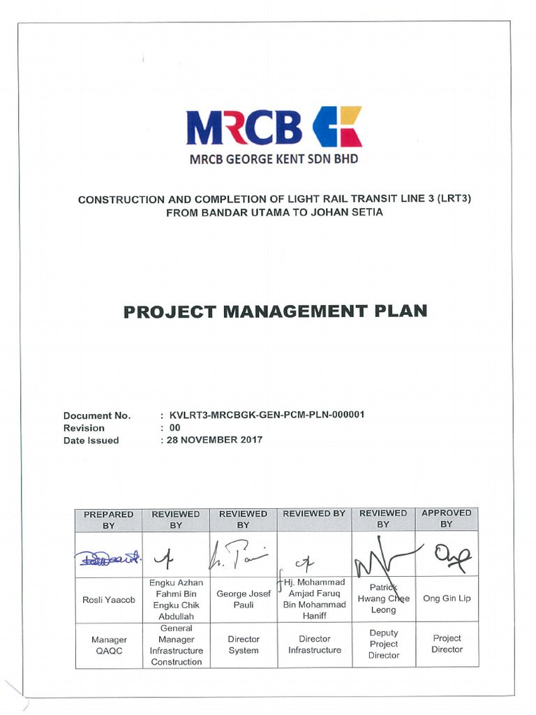 40. Project Management Plan (Pmp) | PDF
