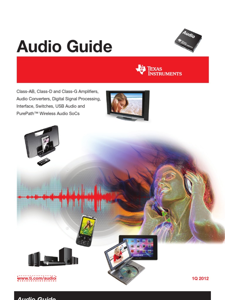 Slyy013g Audio Guide 1Q2012 | PDF | Amplifier | Digital Audio
