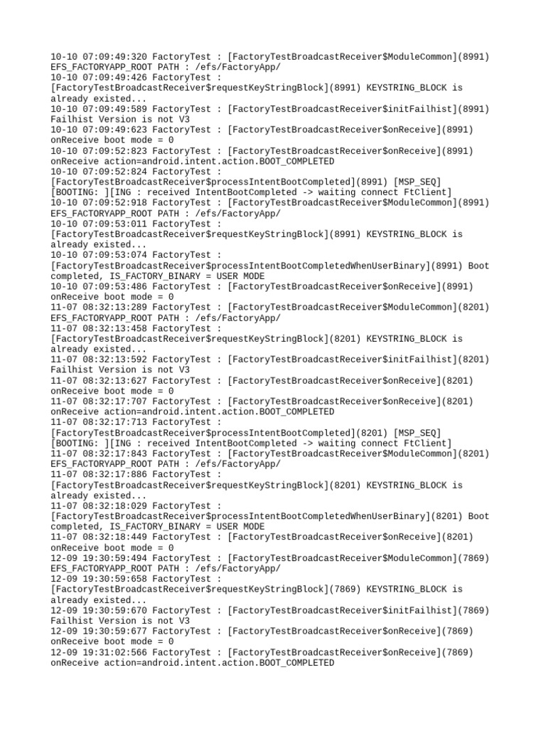 First Boot Log | PDF | System Software | Software