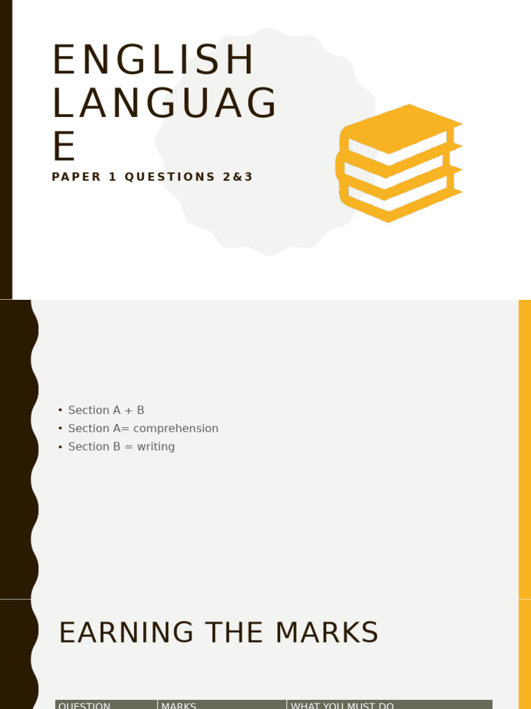 English Language Paper 1 Q2&3 | PDF | Narrative