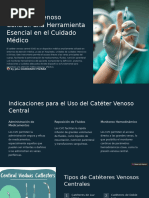 Cuidado de Enfermería para Retiro Del Catéter Venoso Central CVC | PDF ...