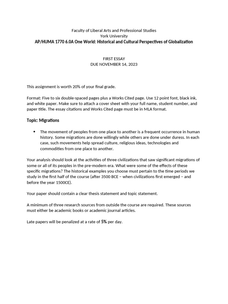 1770 essay_1-migration | PDF