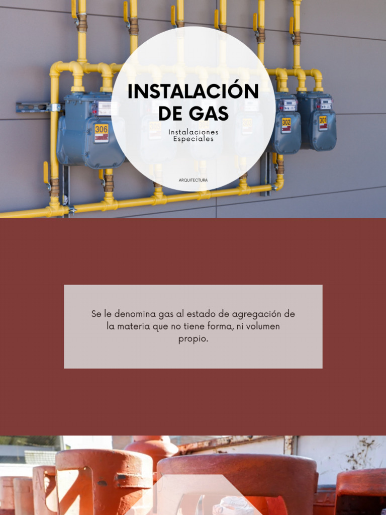 Instalación de Gas LP Y Gas Natural | PDF
