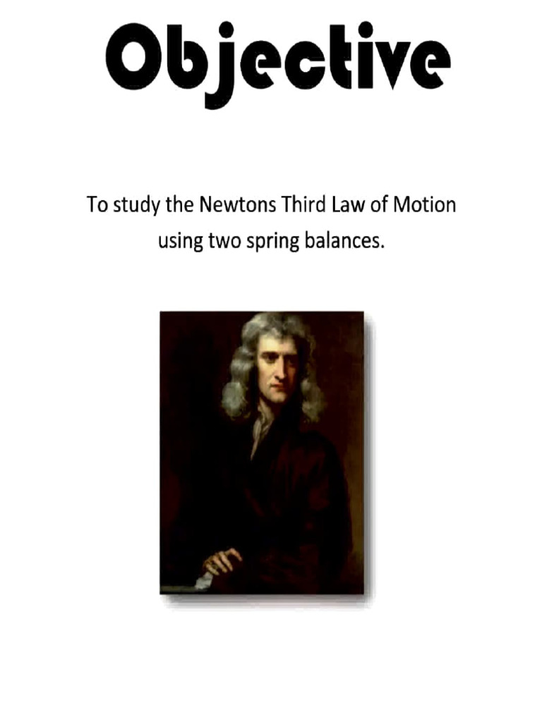 Physics Newton S Third Law Of Motion Class 11 Pdf Force Applied And Interdisciplinary Physics