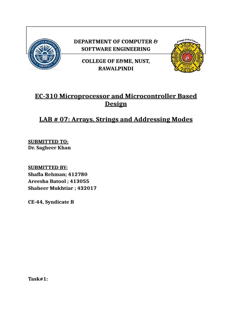 MMDB Group#8 Lab Report#7 | PDF | Computer Architecture | Computer Science