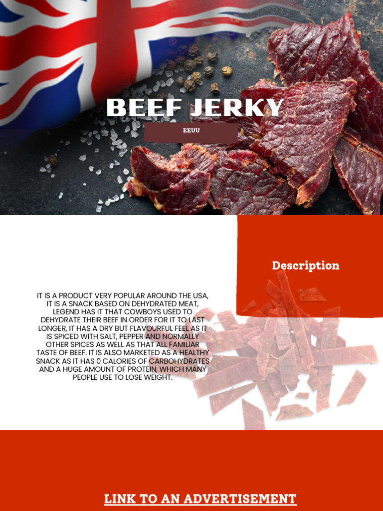 Popular Dehydrated Meat Snack in USA | PDF