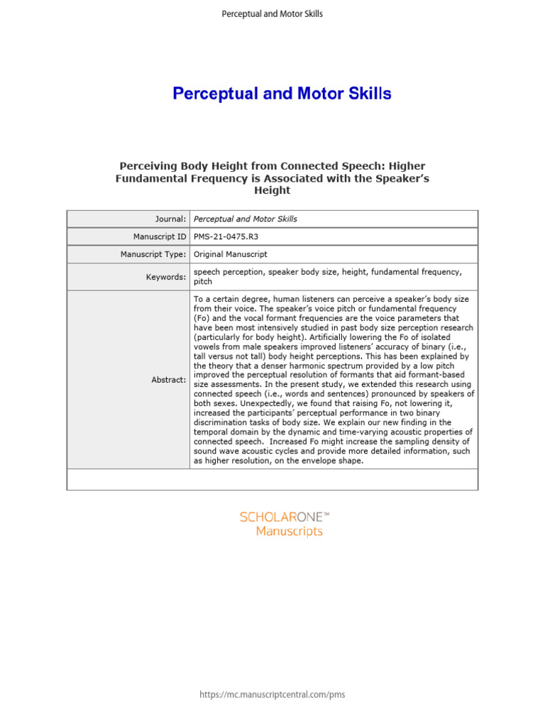PMS-21-0475.R3 Proof Hi | PDF | Pitch (Music) | Confidence Interval