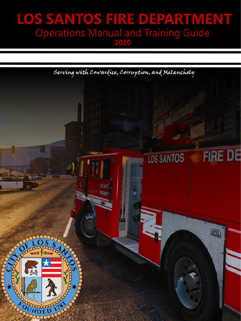 Los Santos Fire Department Operations Manual and Training Guide | PDF ...