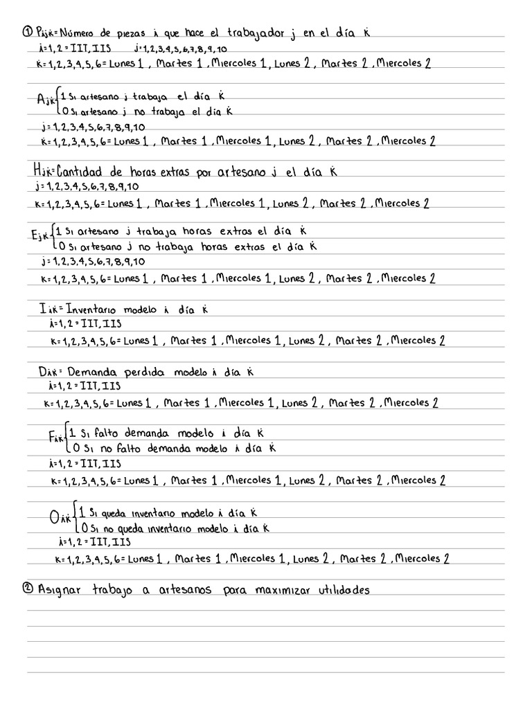 Optimizacion Procesos 4rp | PDF