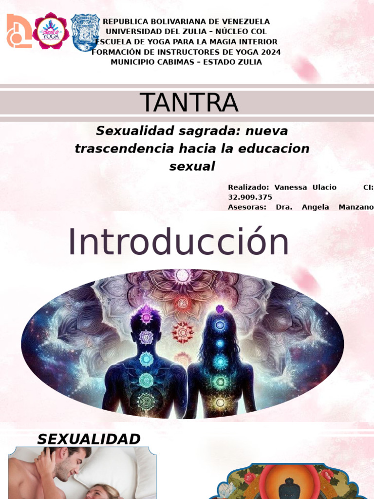 Tantra: Sexualidad Sagrada y Evolución | PDF