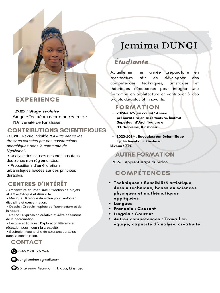 CV de DUNGI | PDF